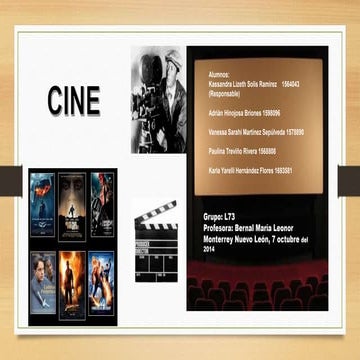 Analisis semiotico del cine | PPTX