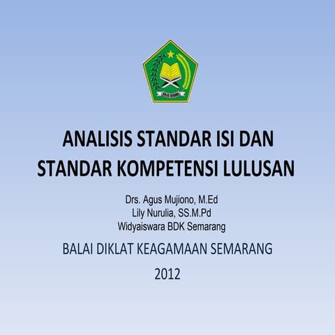 Analisis si dan skl | PPT