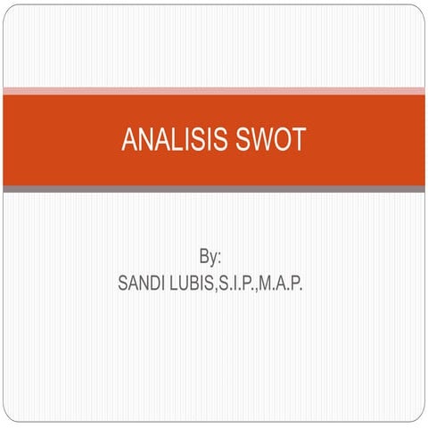 Analisis swot | PPT
