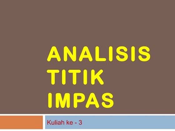 Daftar istilah akuntansi dalam bahasa inggris | PDF