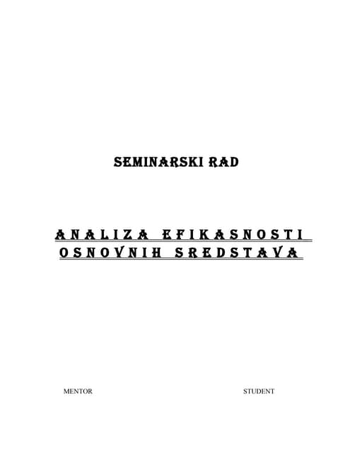 Analiza modela pdv a u bih | PDF