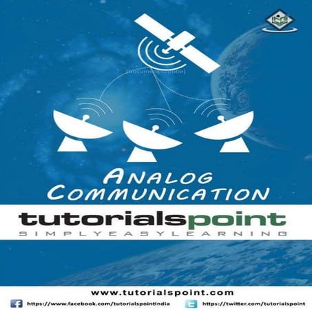 Analog Communication Tutorial Pdf