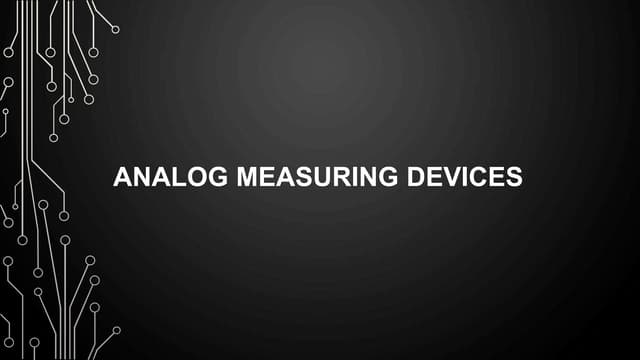 Ammeter and voltmeter | PDF | Consumer Electronics | Technology & Computing