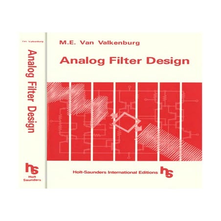Modern Analog Filter Analysis and Design | PDF