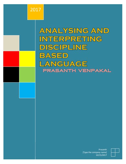 School subjects and academic disciplines meaning, | PPTX