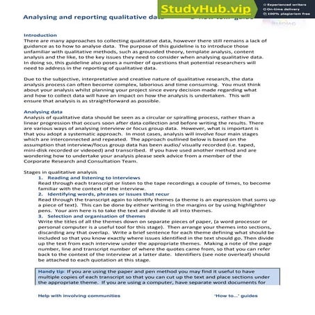 Analysing and Reporting Qualitative Data.pdf