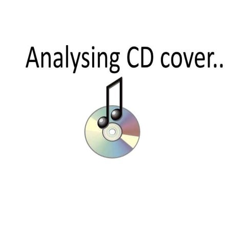 CD Cover Presentation - Example | PPT