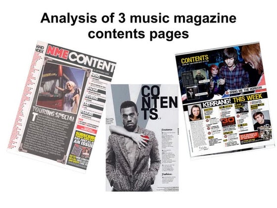 Nme contents page | PPTX