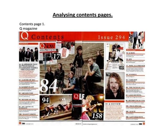 Music magazine contents page | PDF