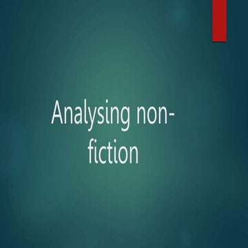 Analysing non- fiction.pptx