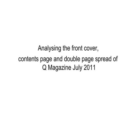 Double Page Spread Analysis | PDF