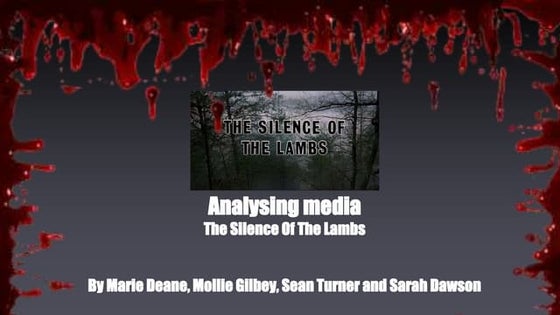 Silence of the lambs | PPT | Soundtracks, TV and Showtunes | Music