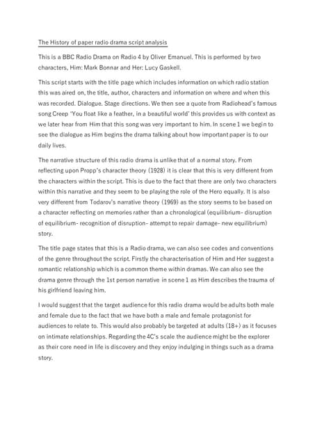 The greatest showman analysis film | DOCX