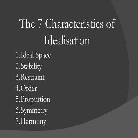 Analysis Of Idealisation In Art | PPT | Arts and Crafts | Hobbies ...