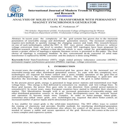 Conventional transformer replacing with solid state transformer.pptx
