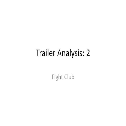 Fight Club and Marxism | PPT