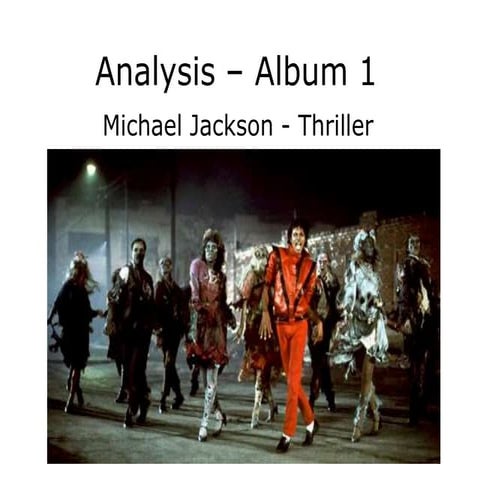 Analysis – Album 1 | PPTX