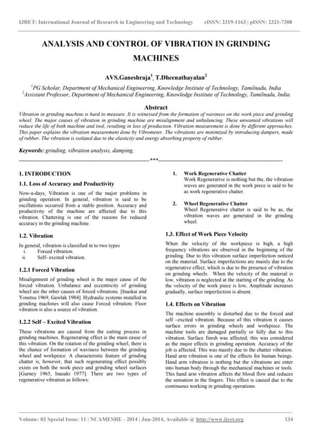 vibration control on machine seminar ppt | PPT