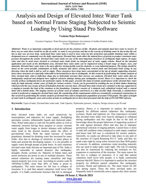 Design Principles that are involved in the Design of Flow over an Ogee ...