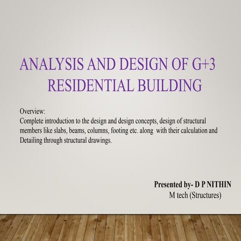 Analysis and Design of Residential building.pptx