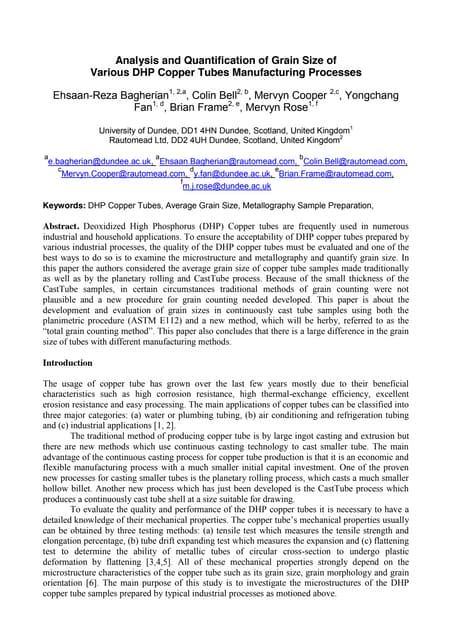 Grain size measurement according to astm standards | PPTX