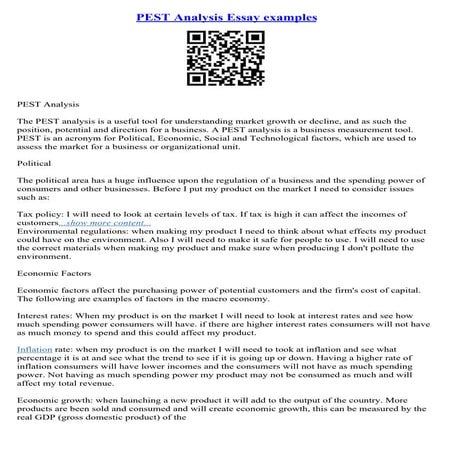 Analysis Essay Template | PDF