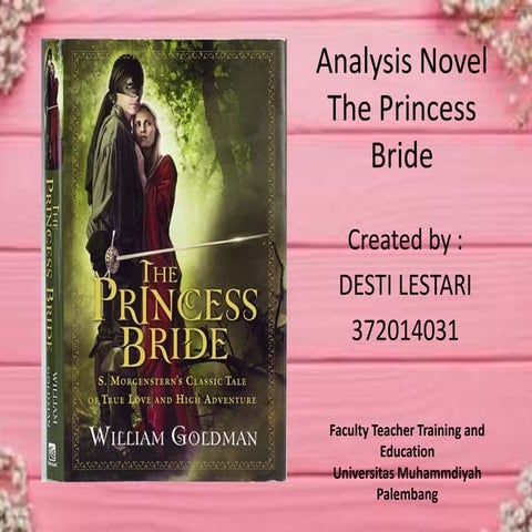 Analysis novel the princess bride | PPTX