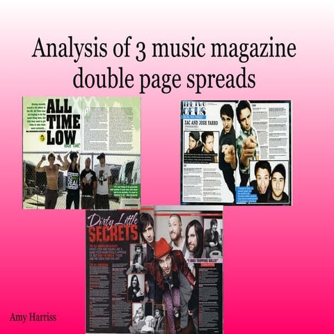 Double Page Spread Plan | PPTX