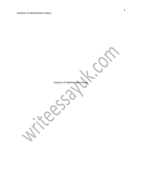 Administrative management: fayol principles of management | PPT