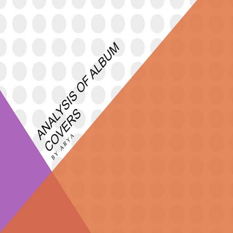 Analysis of album covers | PPT