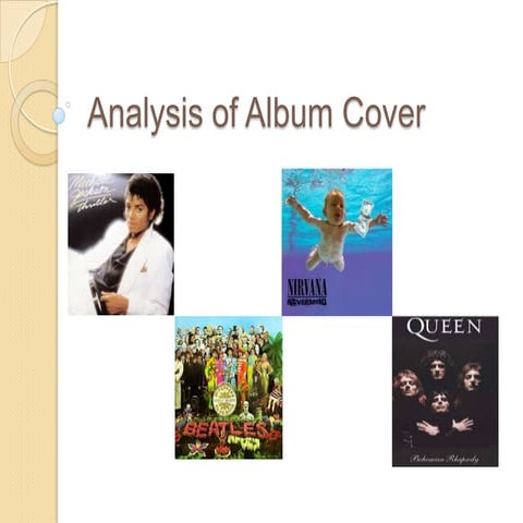 Analysis of Album Cover