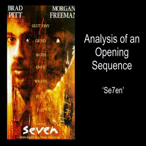 Analysis of an opening sequence | PPT