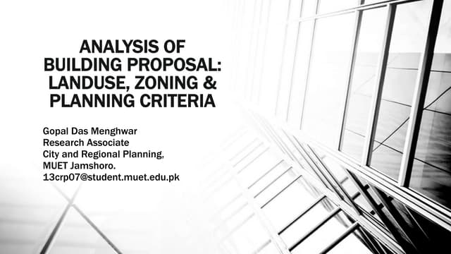 Zoning and subdivision of land | PDF