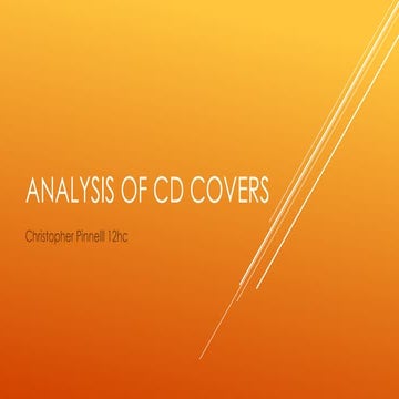 CD covers | PPTX