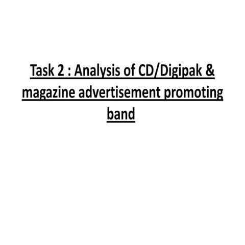 The script album analysis | DOCX