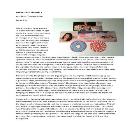 Analysis of cd digipacks number 3 | PDF