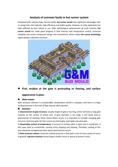 Analysis and elimination of gas mark in plastic pr | PDF | Chemistry ...