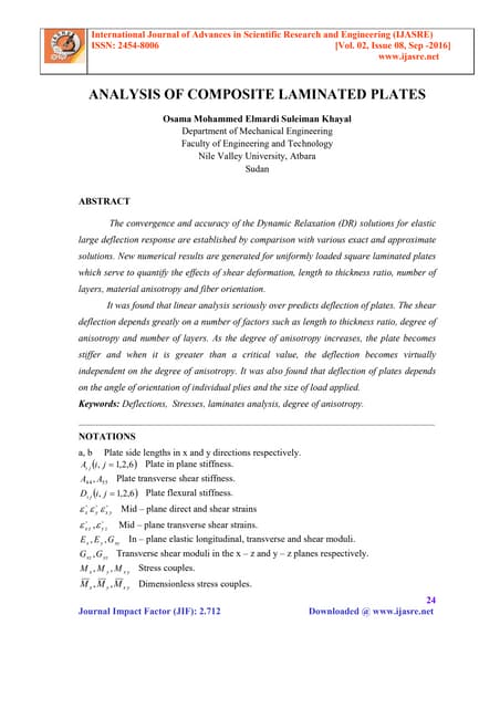 Kantorovich Vlasov Method For Simply Supported Rectangular Plates Under Uniformly Distributed