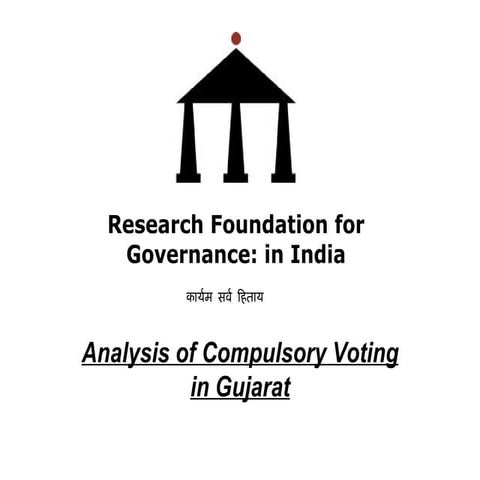Compulsory Voting Essay | PDF