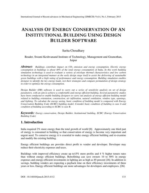 Method to identify Building Energy Index BEI | PDF | Gas and Electric ...