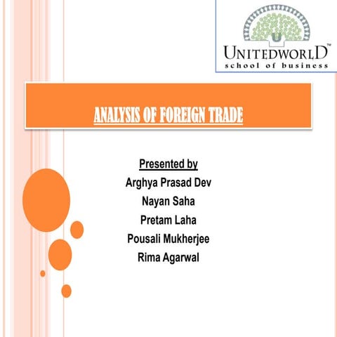India’s Foreign Trade: Direction and Composition of Trade | PPTX