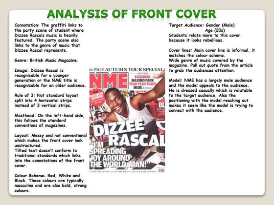 Music magazine analysis | PPTX | Hip Hop Music | Music