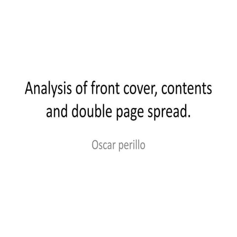 Name ideas oscar perillo vintage rock magazine | PPTX
