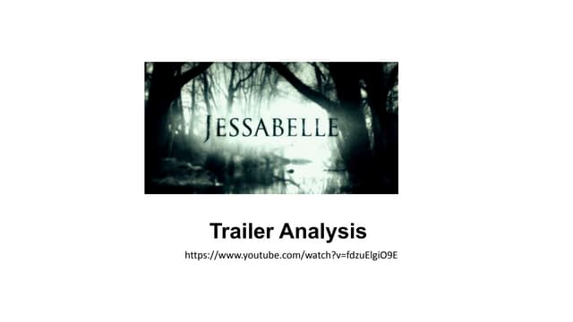 Scream opening scene analysis | PPTX