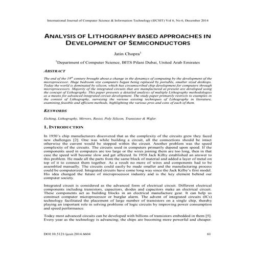 Photolithography1 | PPTX