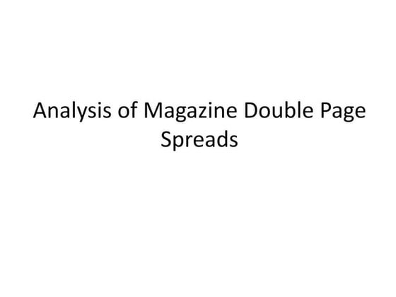 Double page spread ana | PDF