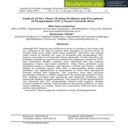 APPLYING TEXTUAL METAFUNCTION IN EFL WRITING AN APPROACH TO TEACH WRITING | PDF