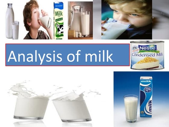 Determination of fat in milk | PPTX
