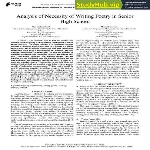 A Critical Reading Essay | PDF