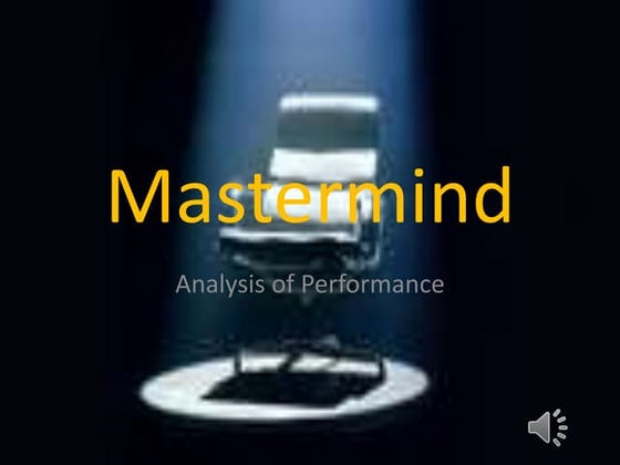 Introduction to Sports Performance Analysis | PPTX